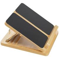 China Adjustable Incline Board for Calf Stretching and Ankle Flexibility Wooden Slant Board for sale