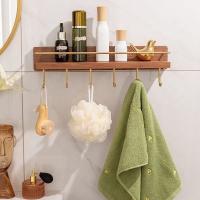 China Modern Stylish Wall Shelf Hanging Storage Furniture Metal Wood Living Room Bookshelves for sale