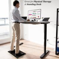 China Professional Wooden Balance Board for Leg Workout High Quantity Anti-Slip Rocker Board for sale