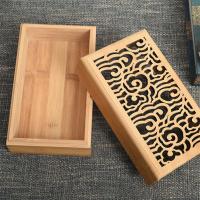 China Reusable Eco Friendly Bamboo Wooden Gift Box Made of Solid Wood for Custom Promotions for sale