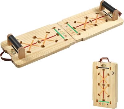 China Customized Design Solid Wooden Push Up Board Kit with Plate Bar Resistance Bands Sets for sale