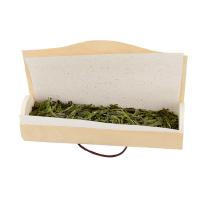 China Sturdy Solid Wood Cork Bark Storage Box Tea Wooden Case Birch Jewelry Wood Veneer Boxes for sale