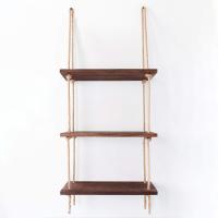 China High Quantity Advantage Kitchen Hanging Customized Solid Wood Rustic Wall Shelf for sale