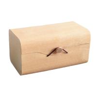 China Custom Unfinished Soft Wood Birch Bark Handmade Cheese Cake Packaging Box for Gift for sale