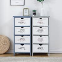 China Modern French Style Tallboy Chest of Drawers with 4 Drawers Customized Logo Accepted for sale