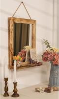 China High Quantity Farmhouse Decor Wall Mirror with Shelf Advantage and No. of Tiers Single for sale