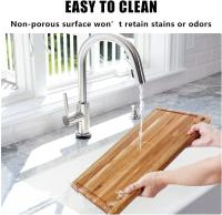 China As your request Chopping Board with Juice Groove Handle Acacia Wood Cutting Board for sale
