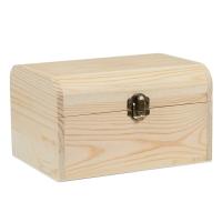 China Latest Popular Luxury Unfinished Wooden Treasure Gift Boxes for DIY Art Project Crafts for sale