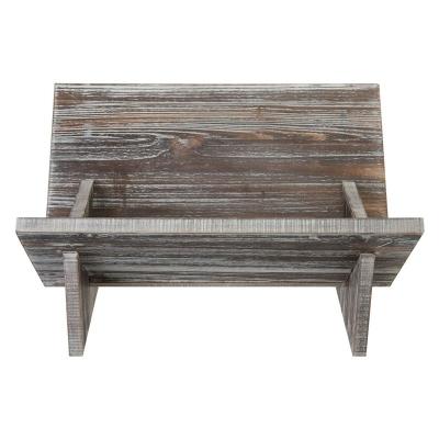China Living Room Wooden Book Display Retro Style Organizer for Magazine Book Files Albums for sale