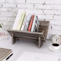China Living Room Wooden Book Display Retro Style Organizer for Magazine Book Files Albums for sale
