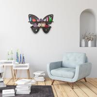 China Modern Design Storage Containers for Butterfly Wood Wall Floating Shelves in Wood for sale