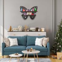 China Modern Design Storage Containers for Butterfly Wood Wall Floating Shelves in Wood for sale