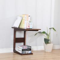 China Modern Wooden Coffee Table Small Curved Pine Solid Wood for Living Room or Bedroom for sale