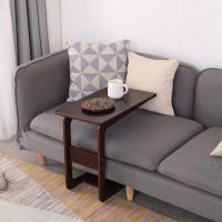 China Modern Wooden Coffee Table Small Curved Pine Solid Wood for Living Room or Bedroom for sale