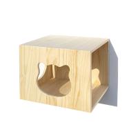 China Modern Design Cat Tree House Furniture for Small Pets from Custom Wooden Pet Supplies for sale