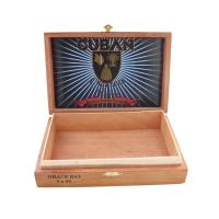 China FSC Certified Handmade Wood Cigarette Box with Customized Logo Printing and Packaging for sale