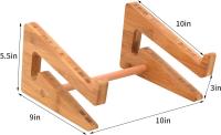 China Wooden Wall Shelf Decoration Description Laptop Stand Compatible with Any Laptops for sale