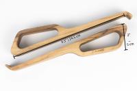 China Wooden Laptop Holder for Macbook Space-saving and Stylish Desk Accessory for sale