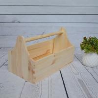 China Customized Logo Acceptable and Printing Laser Engrave Wooden Tool Box for Crafts Storage for sale