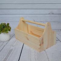 China Customized Logo Acceptable and Printing Laser Engrave Wooden Tool Box for Crafts Storage for sale