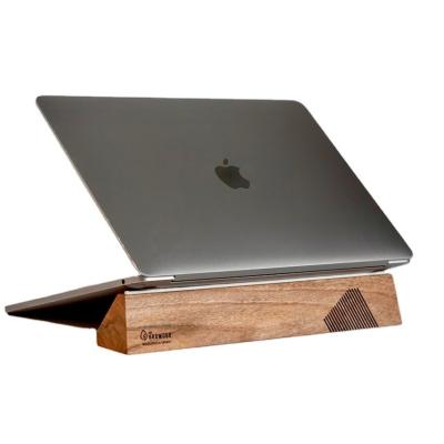 China Functional Design Wood Laptop Stand for Macbook Multifunctional and Ergonomic for sale