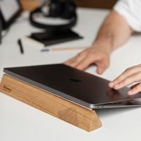 China Functional Design Wood Laptop Stand for Macbook Multifunctional and Ergonomic for sale