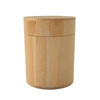 China Europe Vitalucks Unfinished Small Wooden Painted Wooden Plain Color Cylinder Box for sale