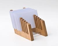 China Office Desk Organization Made Stylish with Wooden File Holder and Printing Function for sale