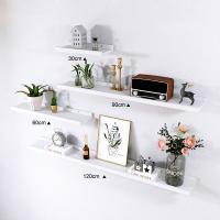 China NO Inflatable Rustic Beech Wood Shelves for Wall Mounted Storage and Home Decoration for sale