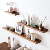 China NO Inflatable Rustic Beech Wood Shelves for Wall Mounted Storage and Home Decoration for sale