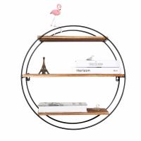 China Floating Hanging Shelf for Picture Frames and Displaying Sundries in Wooden Metal for sale