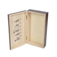 China Customizable Logo and Color Wooden Cigarette Case with Varnished Finish for sale