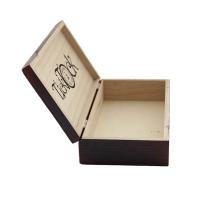China Customizable Logo and Color Wooden Cigarette Case with Varnished Finish for sale