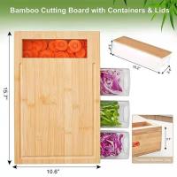 China Customized Logo Acceptable Wooden Plain Color Cutting Board for Kitchen Multifunction for sale