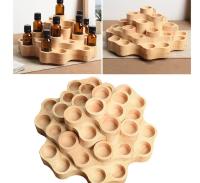 China 15ml and 10ml Essential Oil Bottle Display Stand Rack with Customized Logo Acceptable for sale