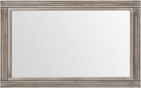 China Wooden Spliced Wall Mirror for Bathroom Solid Wood Frame Rustic Farmhouse Vanity Mirror for sale