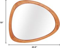China High Quantity Double Tier Wall Mirror for Bathroom Decor in Living Room Entryway Hall for sale