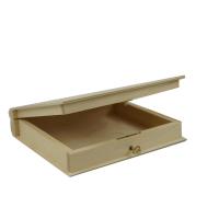 China Handmade Custom Wood Book Box for Organizing and Storing Various Personal Items for sale