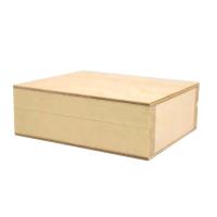 China Contracted Wind Theme Wooden Box Case for Decoupage Customized Fancy Design for sale