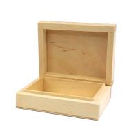 China Contracted Wind Theme Wooden Box Case for Decoupage Customized Fancy Design for sale