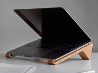 China Wooden Laptop Stand for Living Room Add a Touch of Elegance to Your Desk for sale
