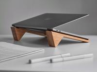 China Wooden Laptop Stand for Living Room Add a Touch of Elegance to Your Desk for sale