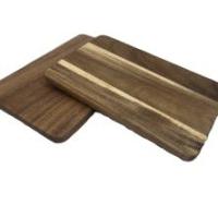China Wooden Chopping Blocks Sustainable Acacia Cutting Board All-season Plain Color for sale