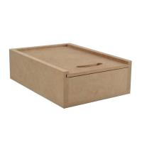 China Customized MDF Wooden Boxes with Sliding Lid Free Sample Charge and Customized Logo Accepted for sale