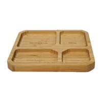 China Eco-Friendly Bamboo Serving Trays for Food Environmentally Friendly and Customizable for sale