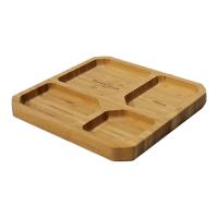 China Eco-Friendly Bamboo Serving Trays for Food Environmentally Friendly and Customizable for sale