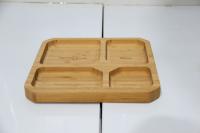 China Eco-Friendly Bamboo Serving Trays for Food Environmentally Friendly and Customizable for sale