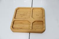 China Eco-Friendly Bamboo Serving Trays for Food Environmentally Friendly and Customizable for sale