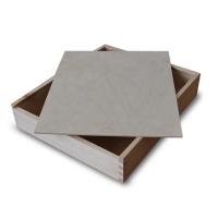 China Free Sample Charge Pine Wood Slide Top Wooden Gift Box with Customized Logo Acceptable for sale