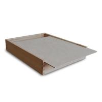 China Free Sample Charge Pine Wood Slide Top Wooden Gift Box with Customized Logo Acceptable for sale